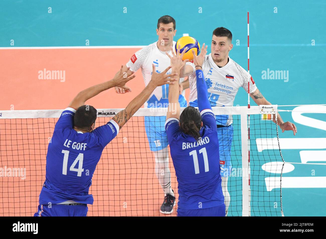 Klemen Cebulj (Slovenia), Nicolas Le Goff, Antoine Brizard (France ...