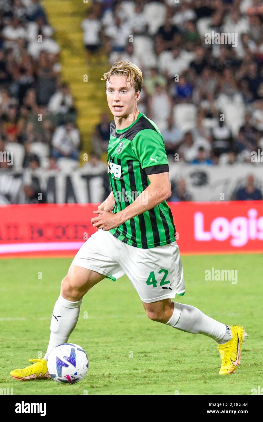 Alberto Picco stadium, La Spezia, Italy, August 27, 2022, Sassuolo's ...