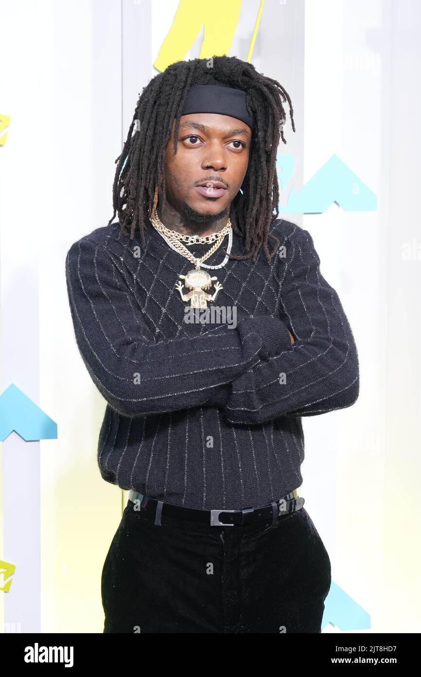 The 2022 MTV VMAs-Arrivals -PICTURED: JID -LOCATION: Newark United ...