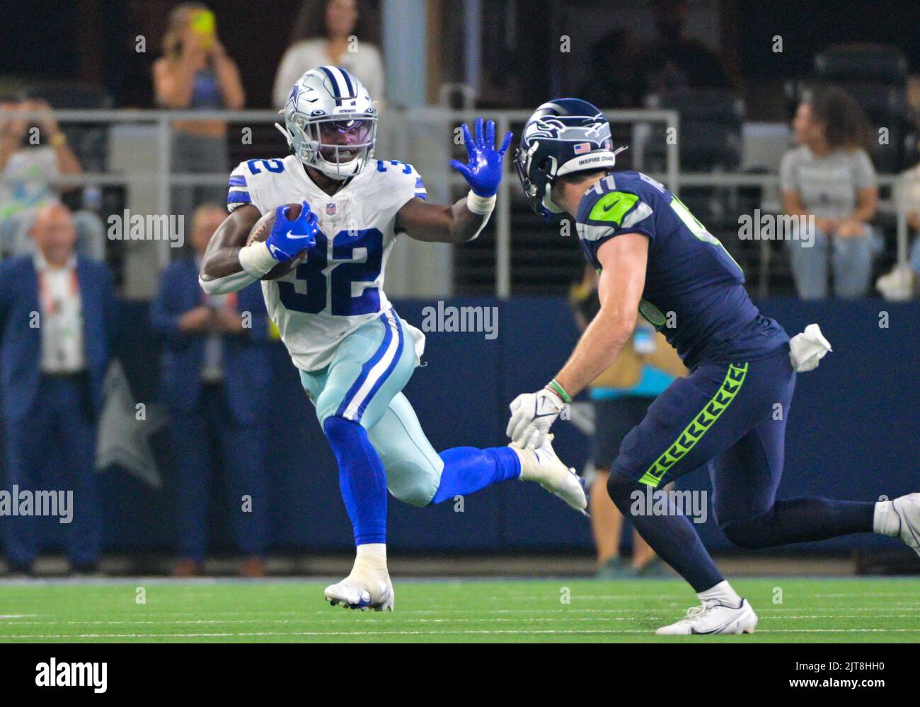 August 26 2022: Seattle Seahawks safety Scott Nelson (41) tries to ...