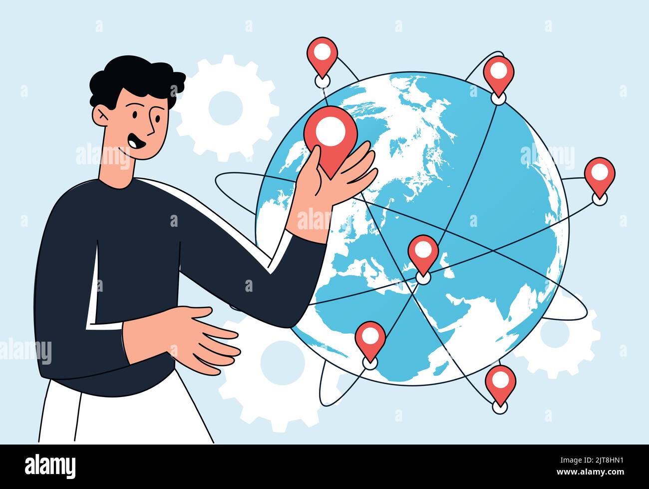 Expansion work Stock Vector Images - Alamy