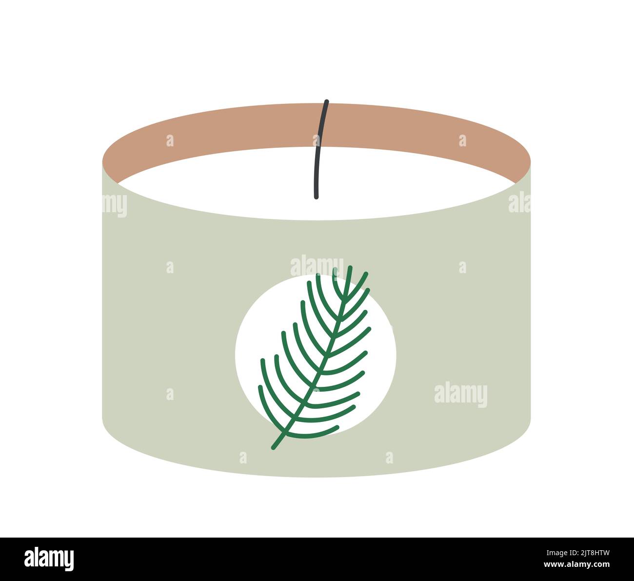 Candle smell Stock Vector Images - Alamy