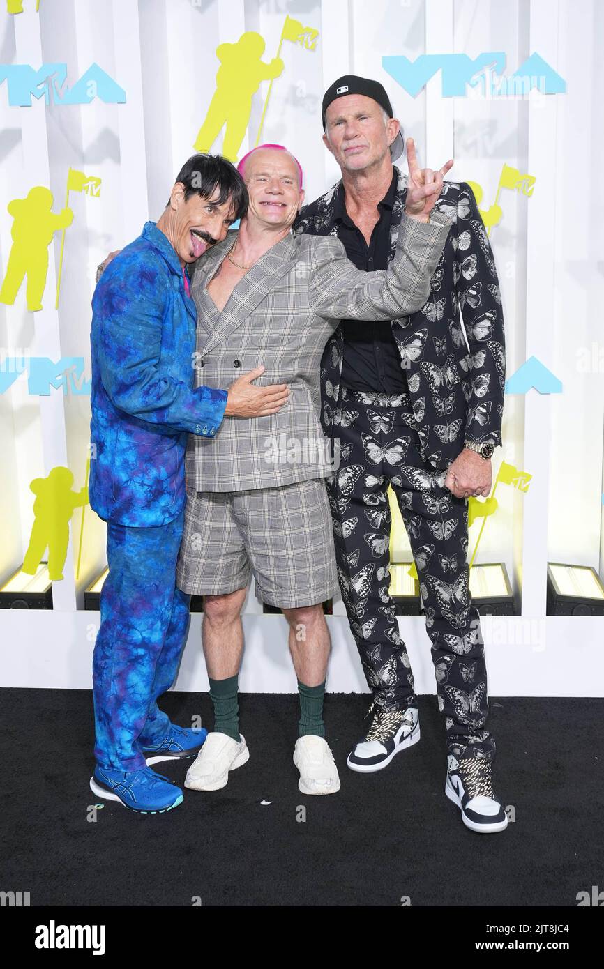The 2022 MTV VMAs-Arrivals -PICTURED: Anthony Kiedis, Flea and Chad ...
