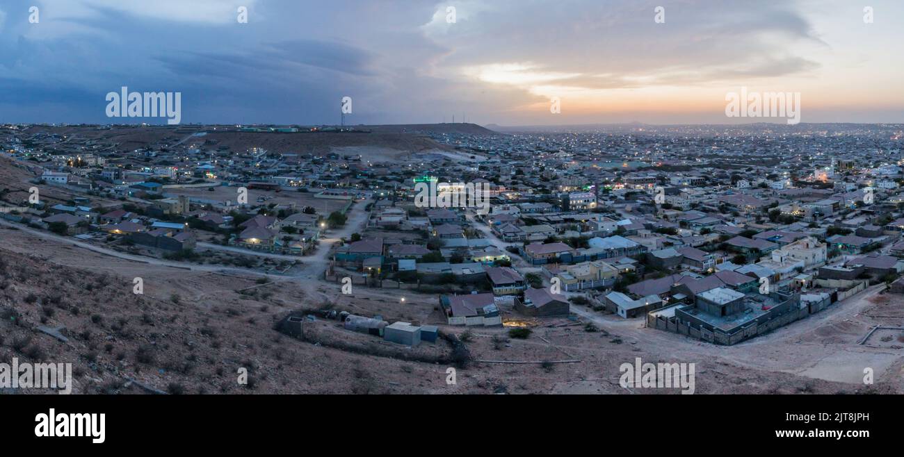 Sunset aerial view of Hargeisa, capital of Somaliland Stock Photo - Alamy Sunset aerial view of Hargeisa, capital of Somaliland Stock Photo - Alamy