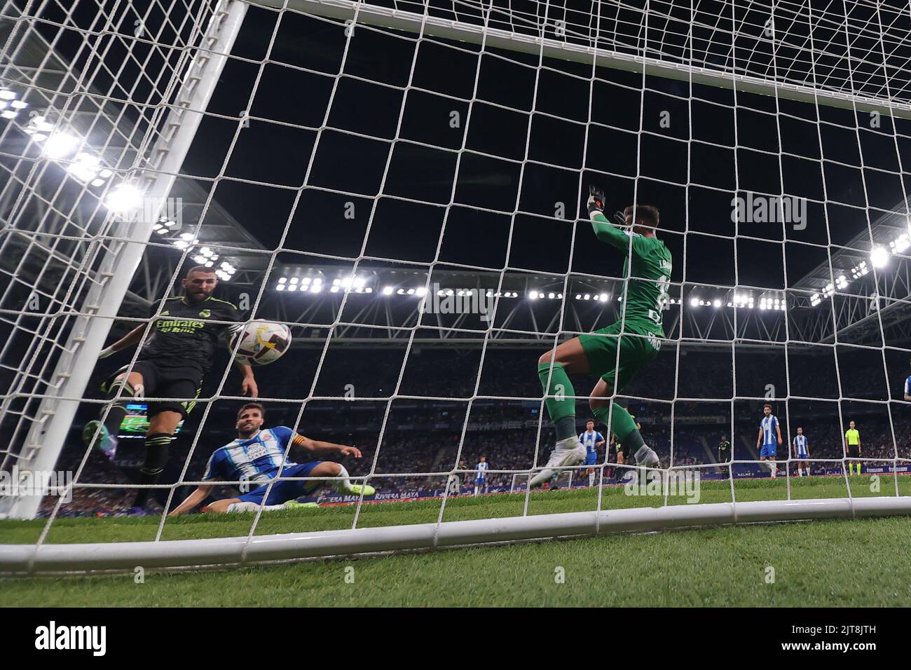 Benzema goal barcelona hi-res stock photography and images - Alamy