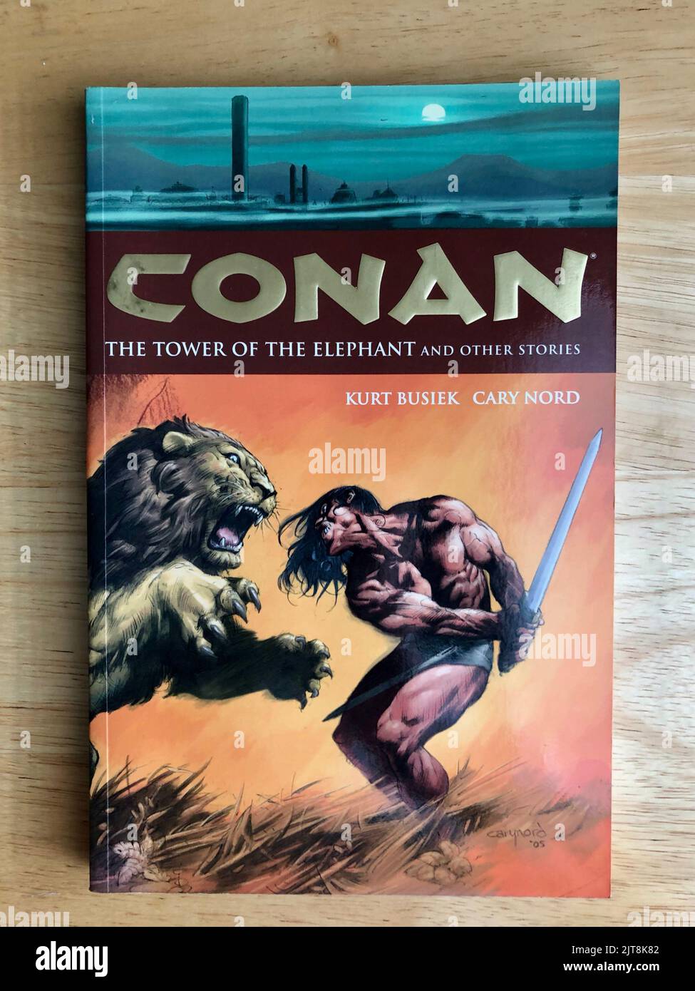 The Cover of Conan, the Tower of the Elephant Stock Photo - Alamy