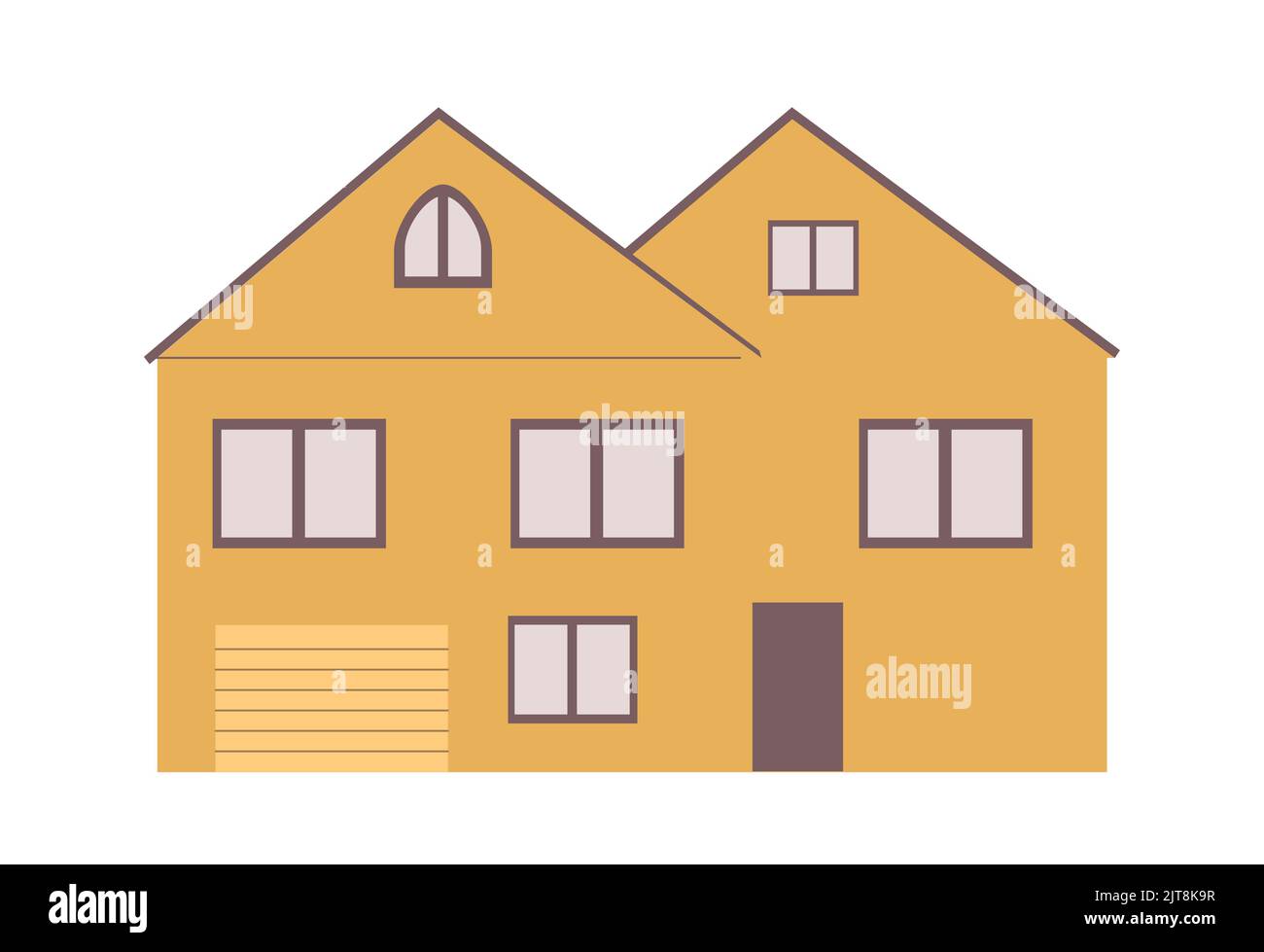 Yellow house icon Stock Vector Image & Art - Alamy