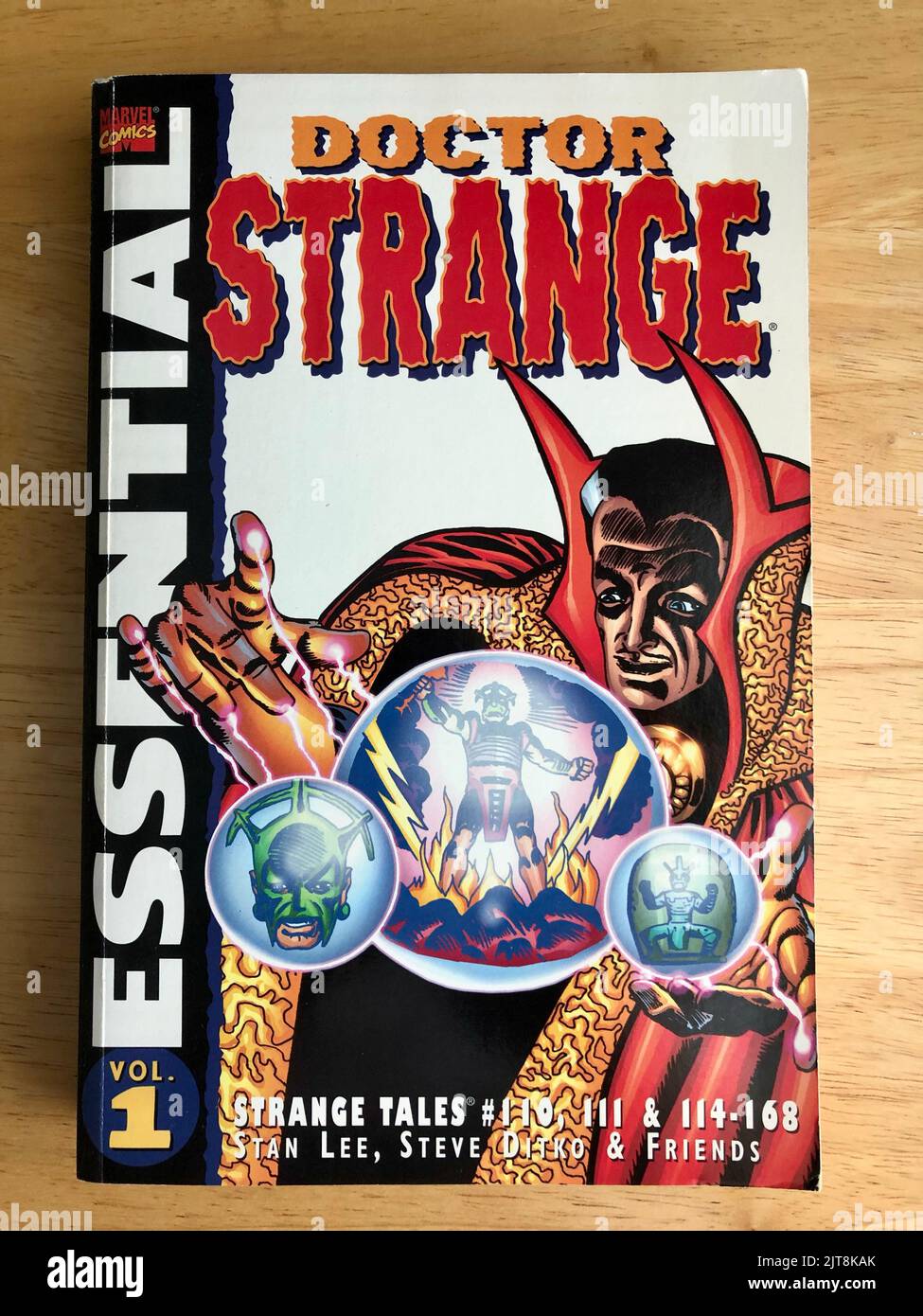 A Cover of Marvel Comics Essential: First Doctor Strange Stories Stock ...