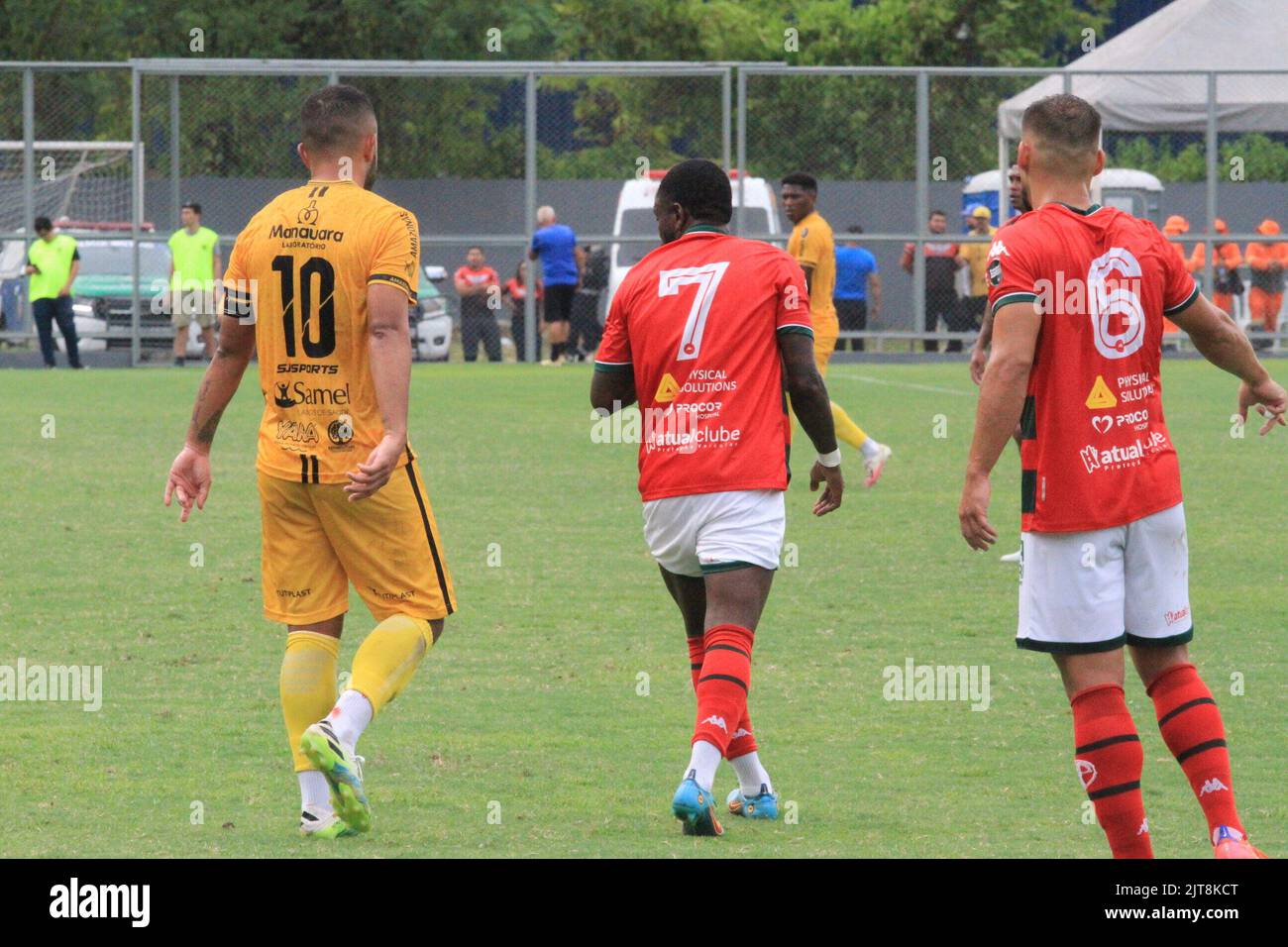 Manaus, Amazonas, Brasil. 28th Aug, 2022. Brazilian Soccer Championship ...