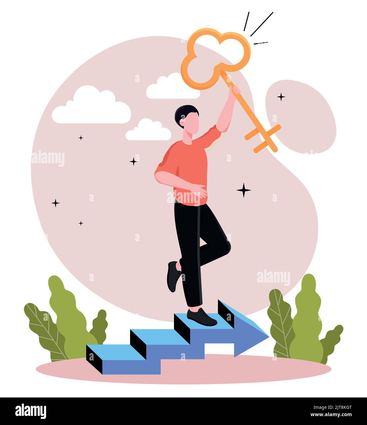 Joy key Stock Vector Images - Alamy