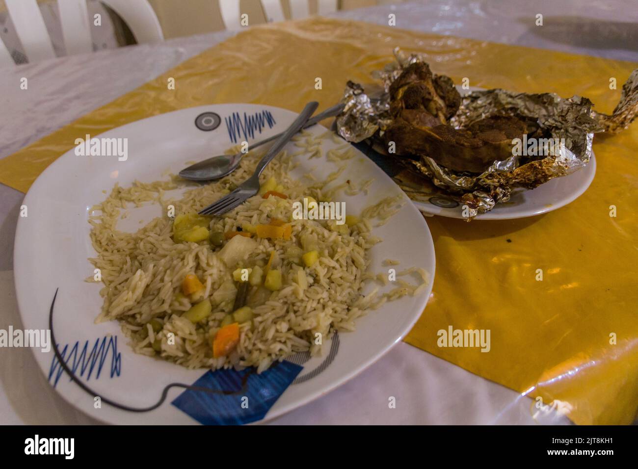Somali plate of food hi-res stock photography and images - Alamy