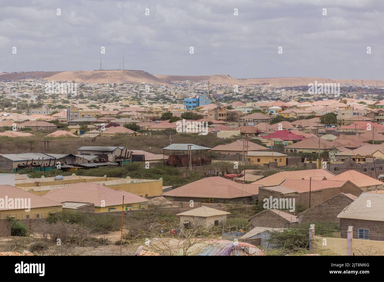Aerial view of Hargeisa, capital of Somaliland Stock Photo - Alamy