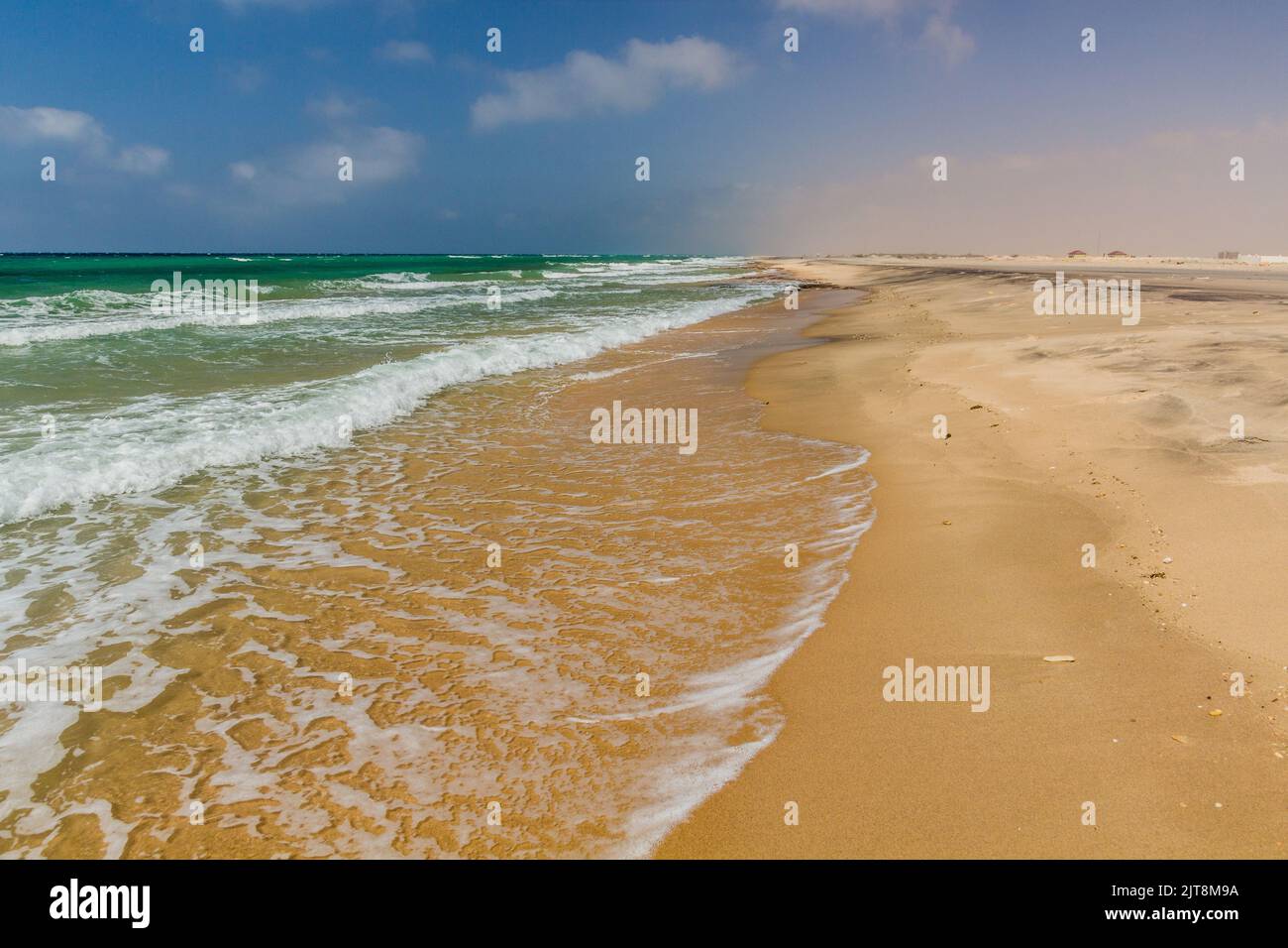 Sand beach in Berbera, Somaliland Stock Photo - Alamy