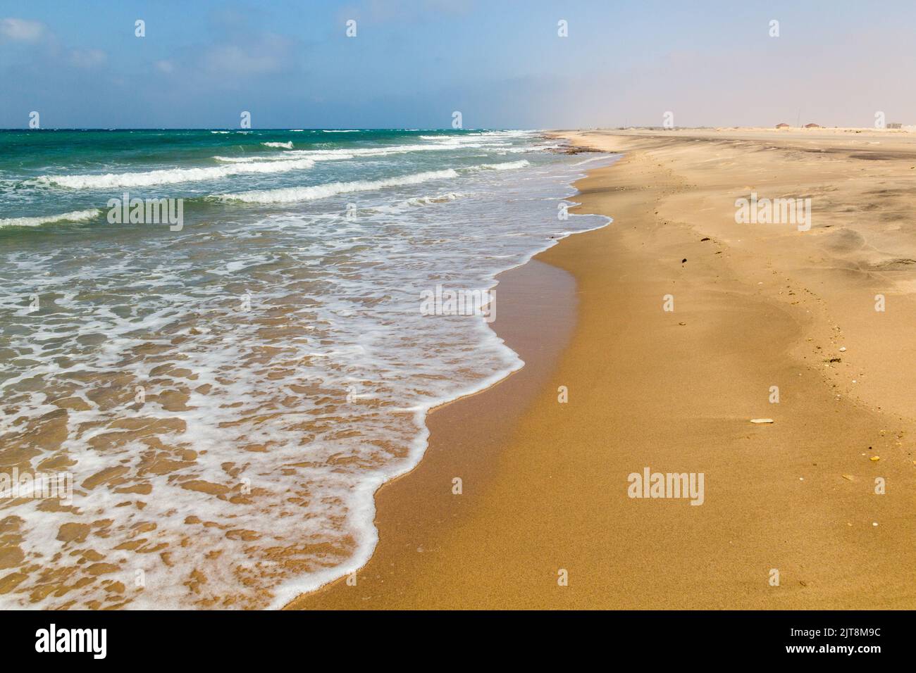 Sand beach in Berbera, Somaliland Stock Photo - Alamy