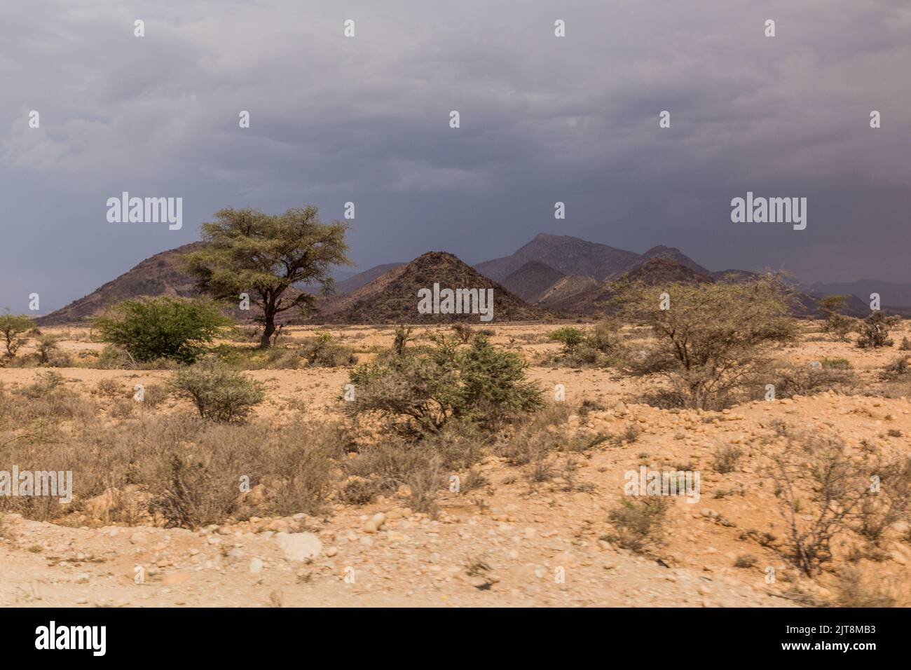 View of a landscape of Somaliland Stock Photo - Alamy