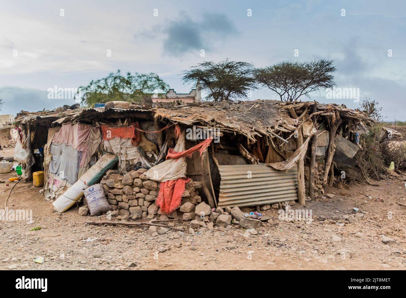Village house in western Somaliland Stock Photo - Alamy