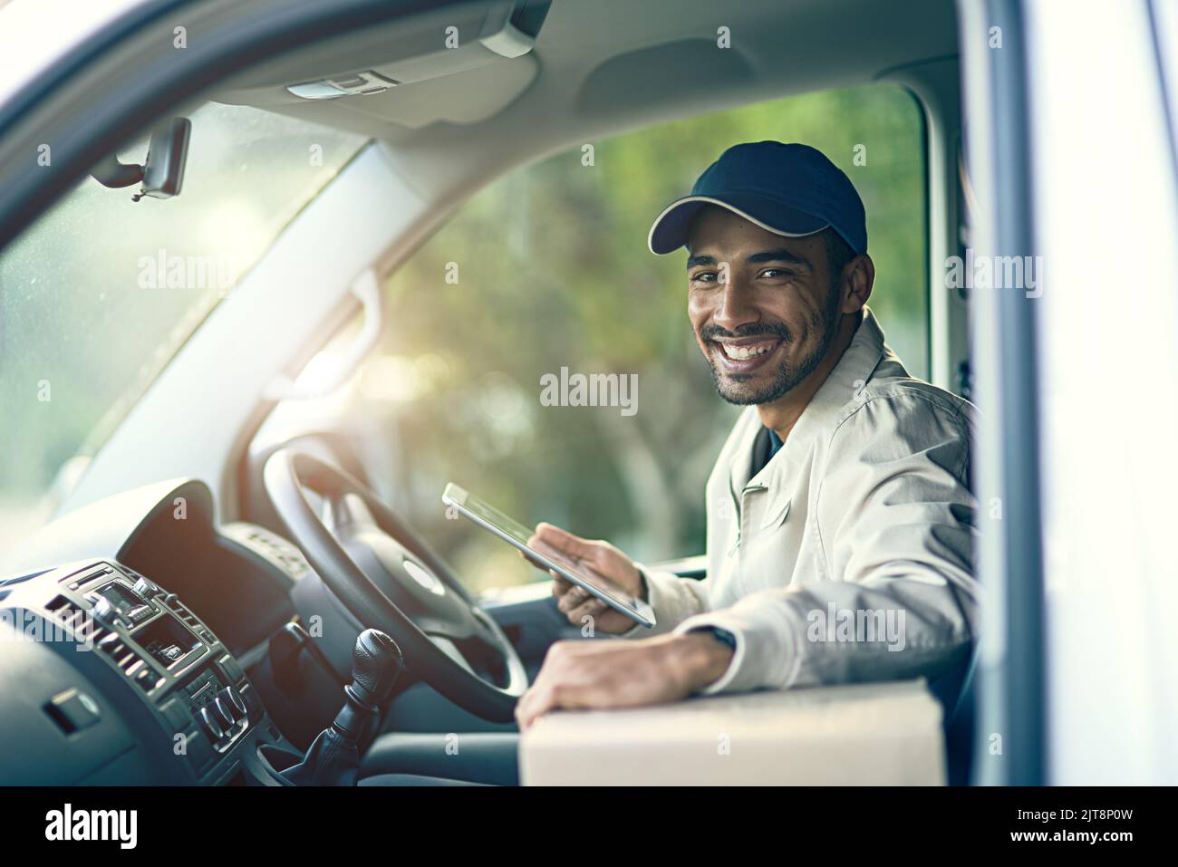 Swift and reliable delivery is simply what we do. Portrait of a ...