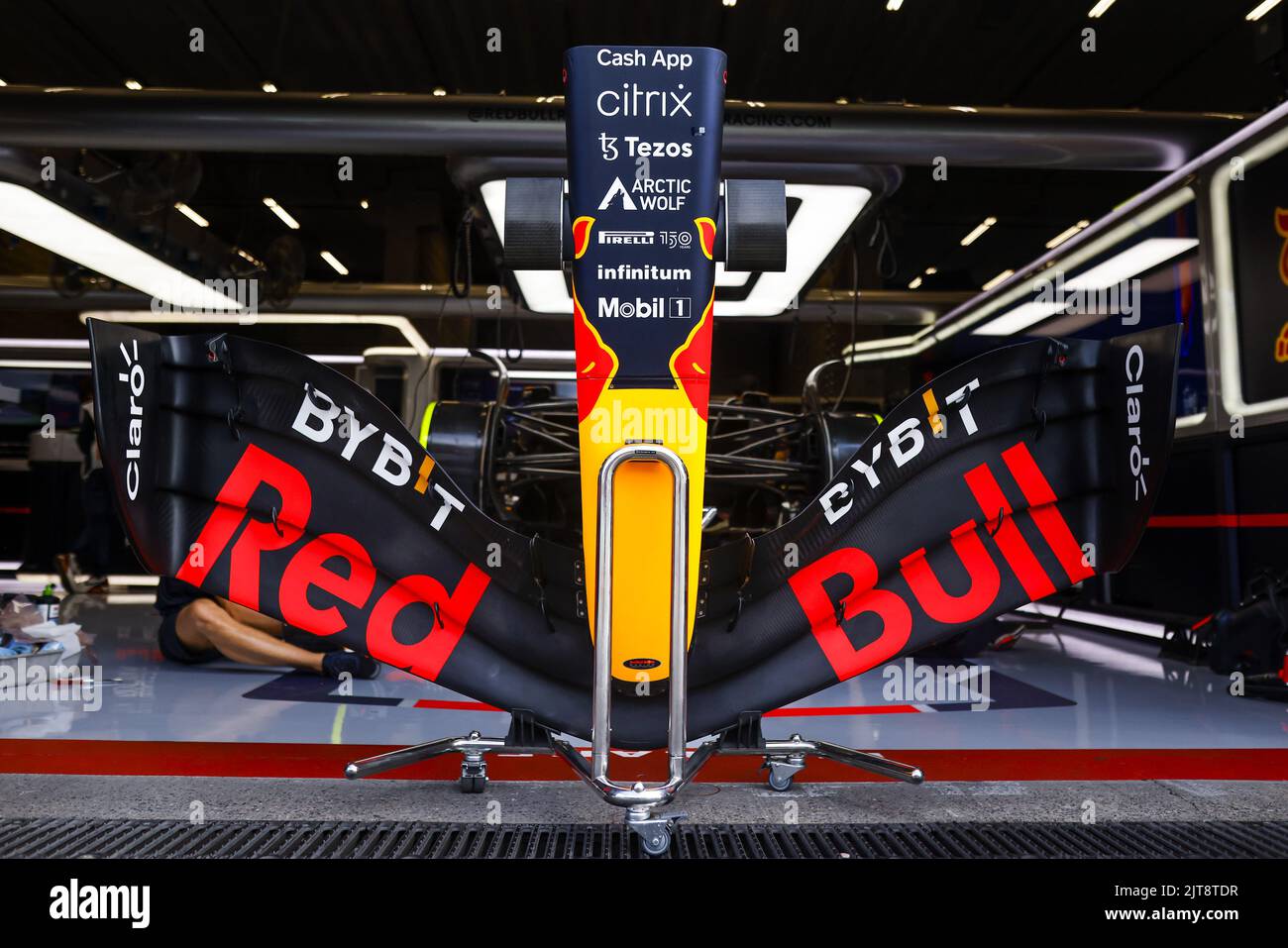 Spa, Belgium. 28th Aug, 2022. Front wing, Red Bull Racing Honda RB18 ...