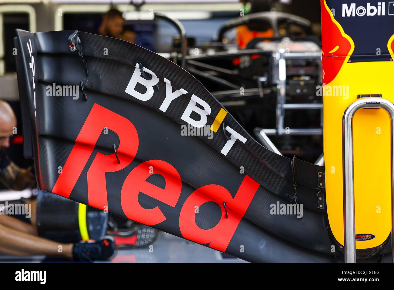 Spa, Belgium. 28th Aug, 2022. Front wing, Red Bull Racing Honda RB18 ...