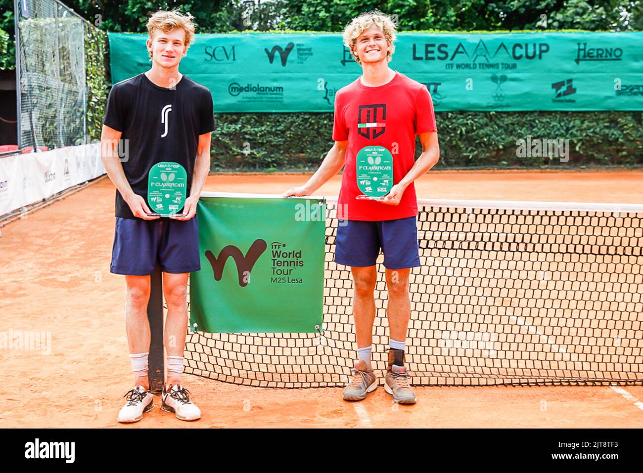 Lesa, Italy. 27th Aug, 2022. August Holmgren J. Ingildsen during 2022 ...