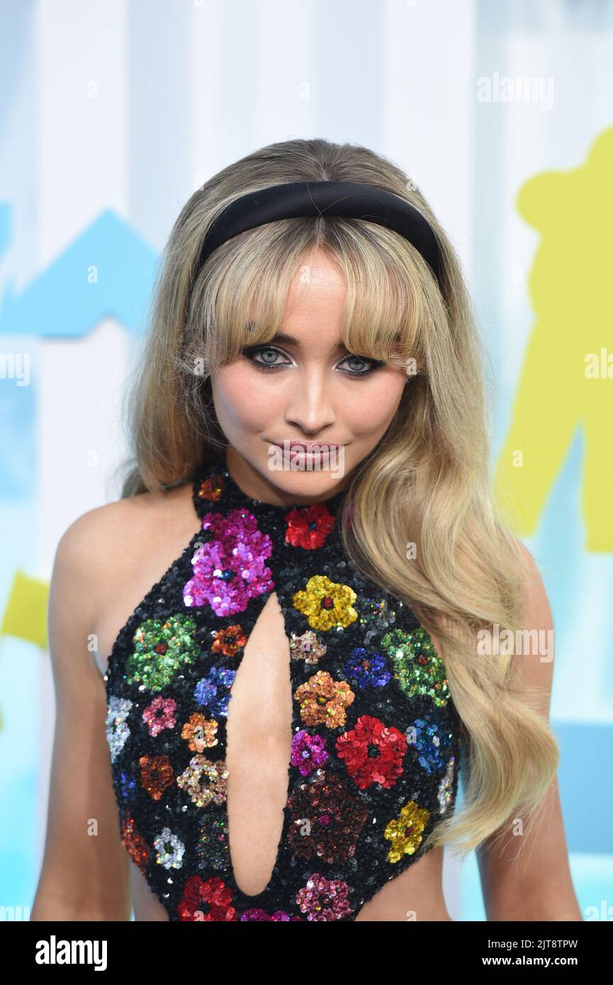 Newark, New Jersey, USA. 28th Aug, 2022. Sabrina Carpenter at the 2022 ...