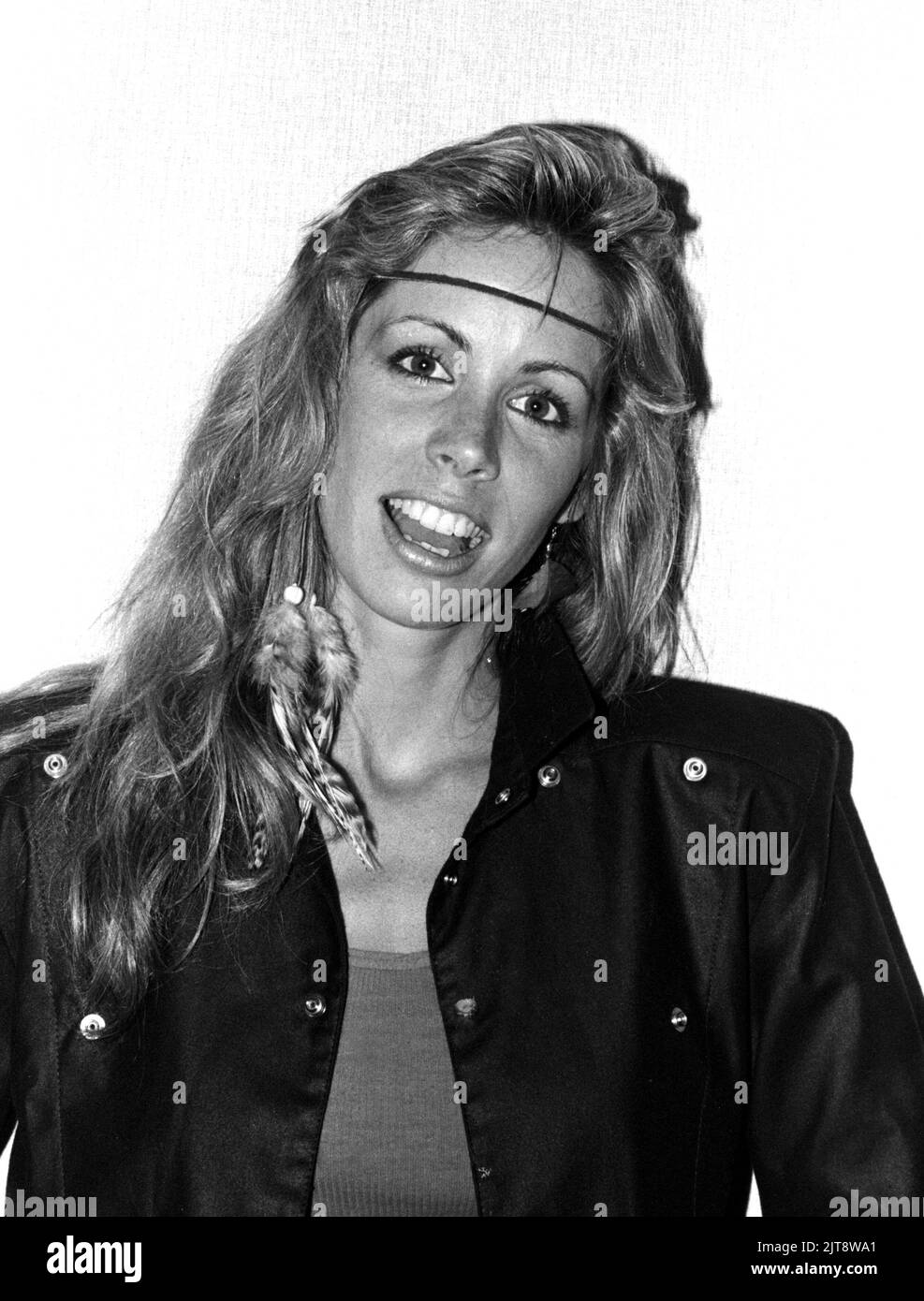 Tane Cain backstage at Solid Gold, 1982 Credit: Ron Wolfson ...