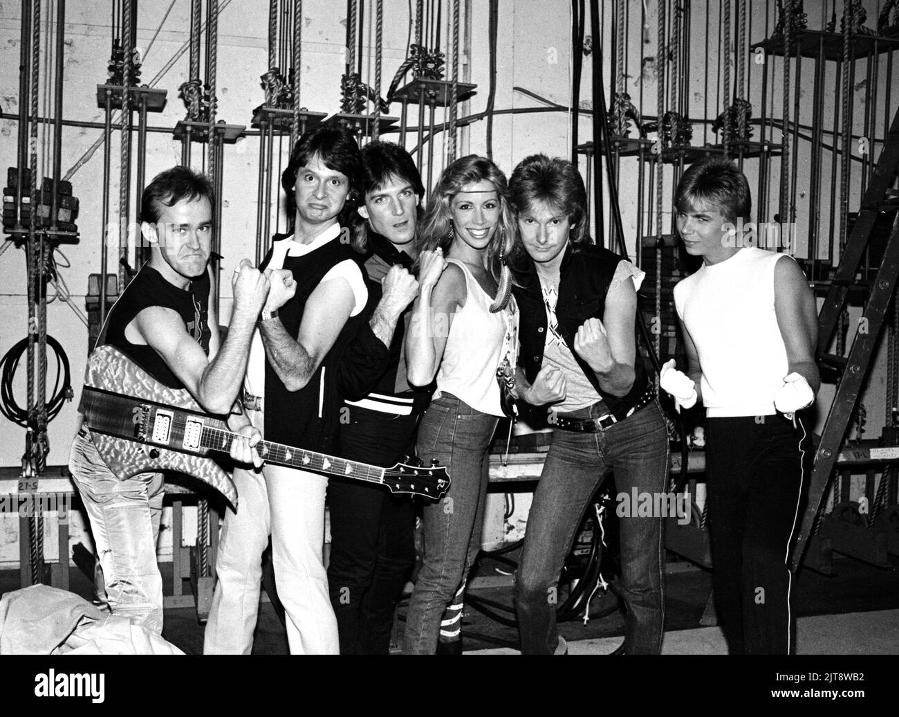 Tane Cain on Solid Gold, 1982 Credit: Ron Wolfson / MediaPunch Stock ...