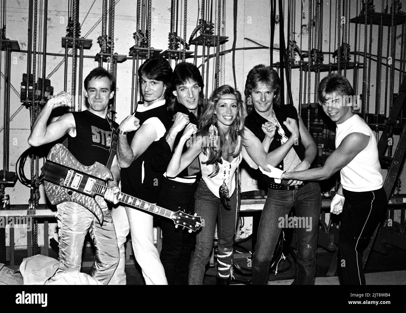 Tane Cain on Solid Gold, 1982 Credit: Ron Wolfson / MediaPunch Stock ...