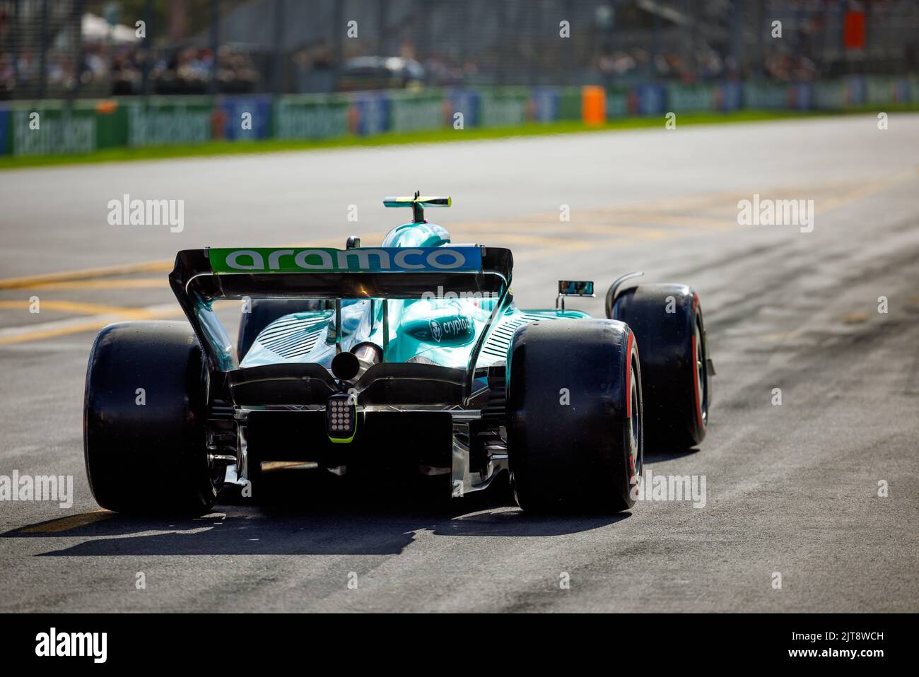 Aston martin f1 rear hi-res stock photography and images - Alamy