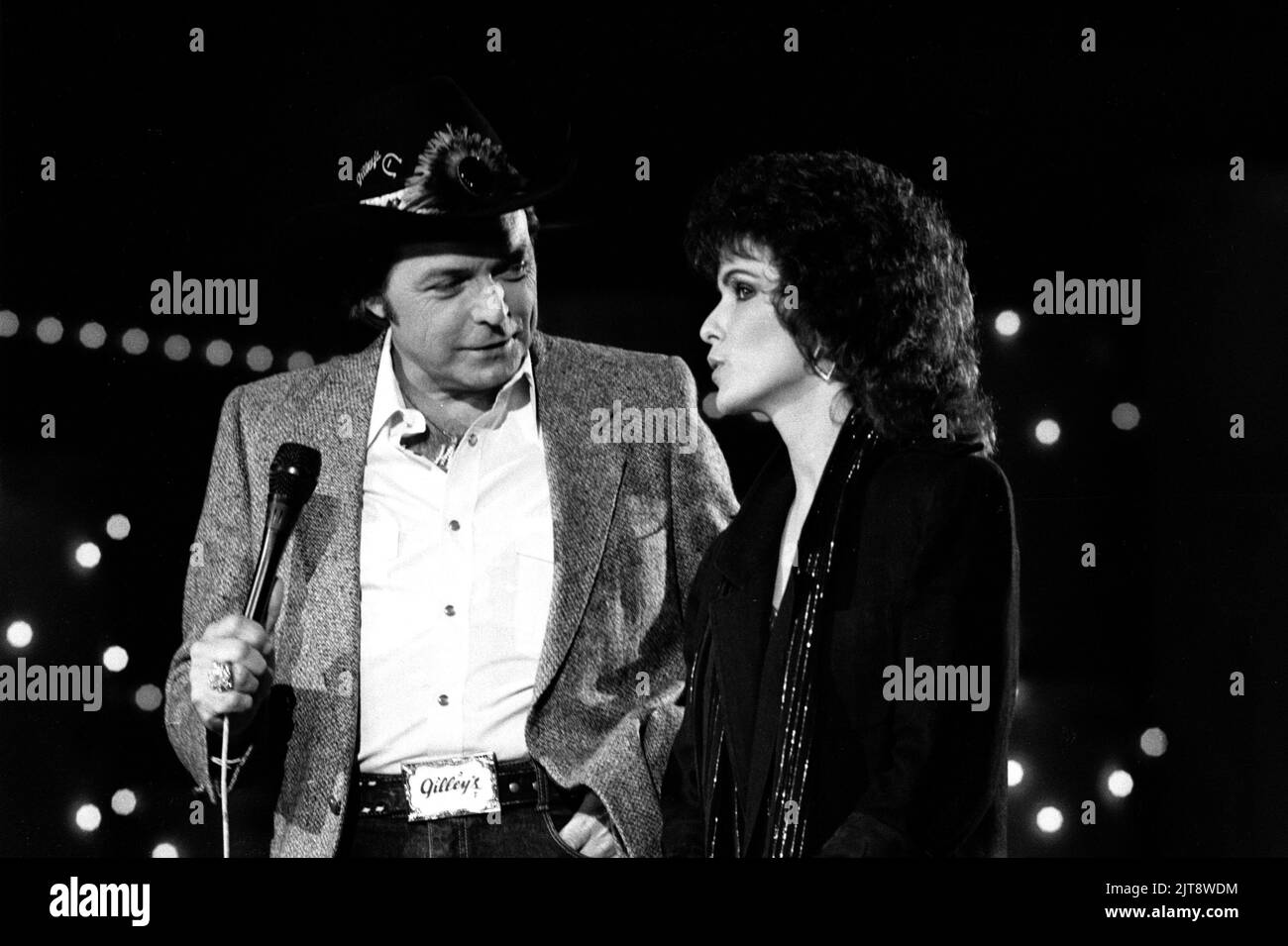 Mickey Gilley and Charly McClain on Solid Gold, 1982 Credit: Ron ...