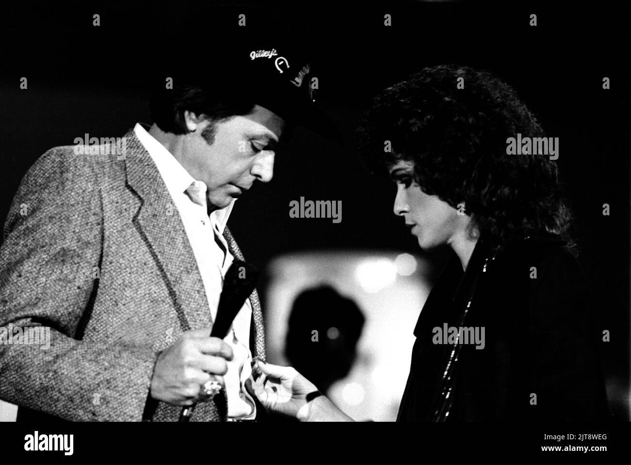 Mickey Gilley and Charly McClain on Solid Gold, 1982 Credit: Ron ...