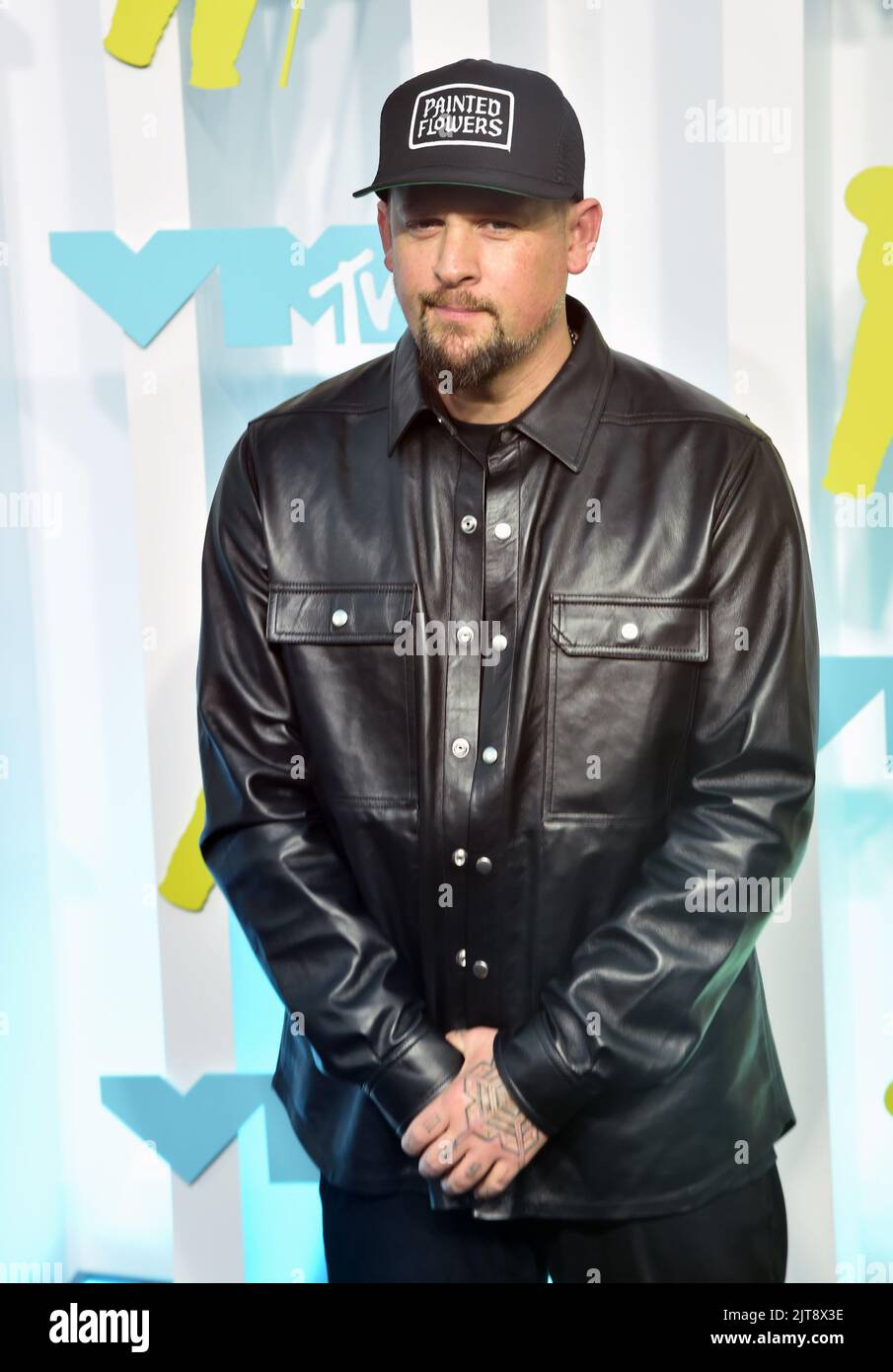 Newark, New Jersey, USA. 28th Aug, 2022. Joel Madden at the 2022 MTV ...