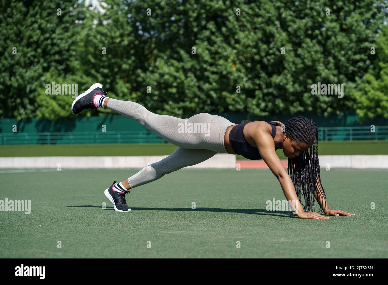 Black start exercise hi-res stock photography and images - Alamy