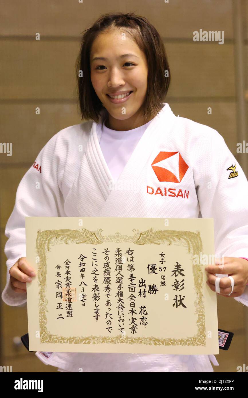 Baycom Gymnasium, Hyogo, Japan. 27th Aug, 2022. Karen Demura, AUGUST 27 ...