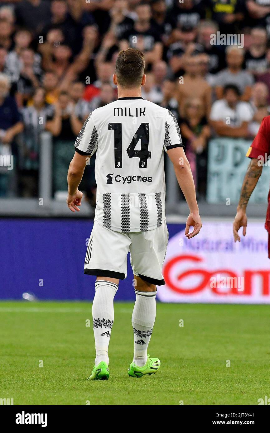 Arkadiusz Milik of Juventus FC during the Serie A 2022/23 match between ... Arkadiusz Milik of Juventus FC during the Serie A 2022/23 match between ...
