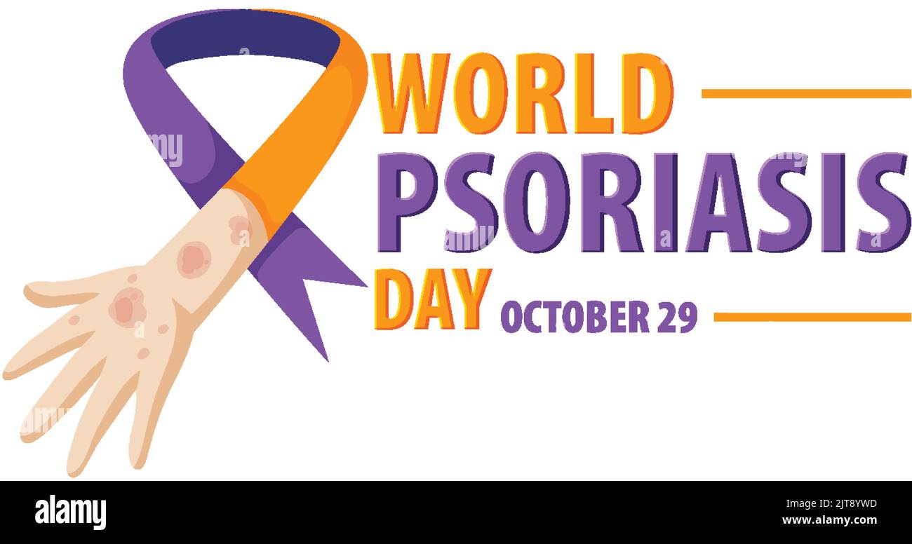 World Psoriasis Day Poster illustration Stock Vector Image & Art - Alamy