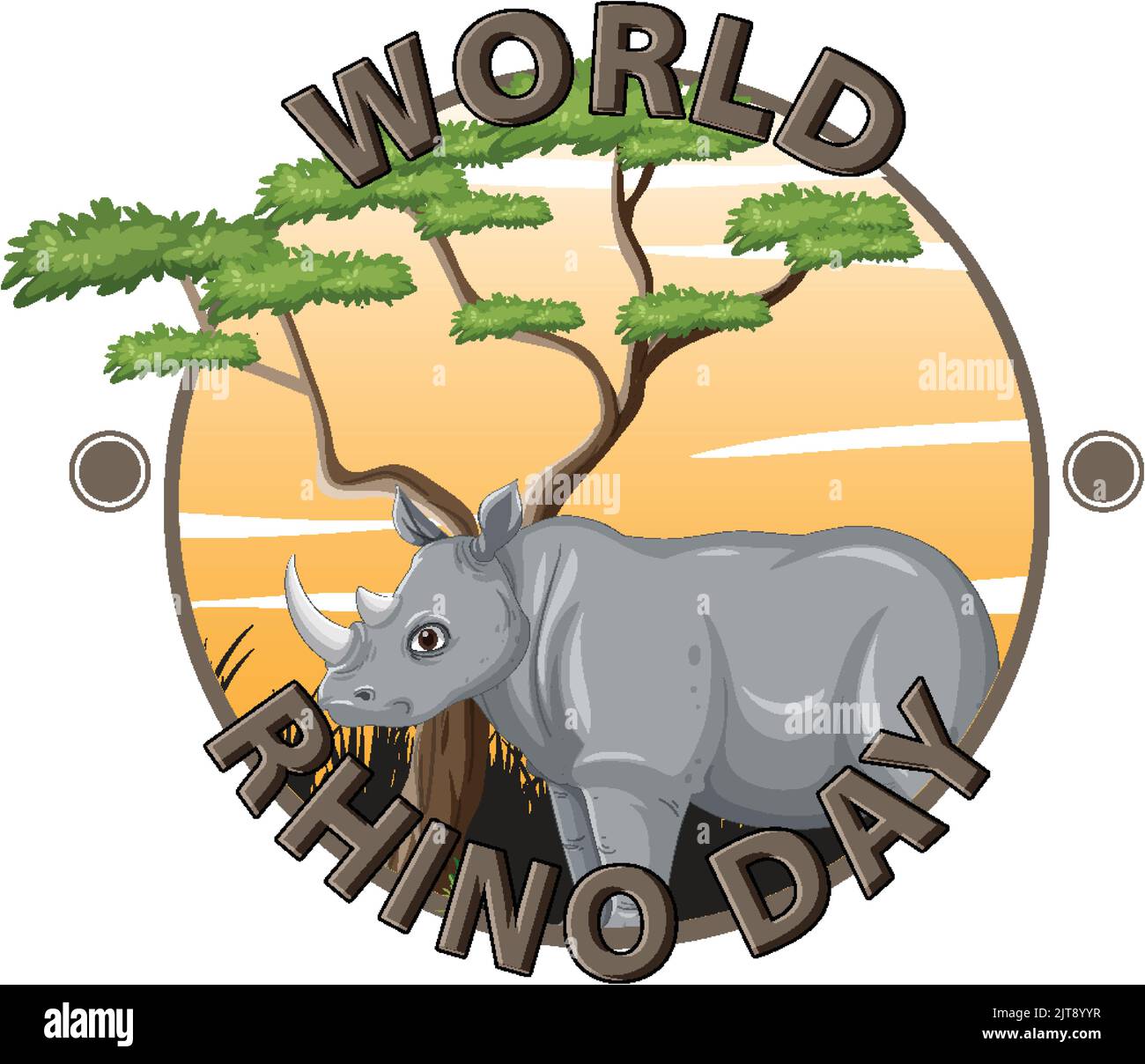 Rhino text logo hi-res stock photography and images - Alamy