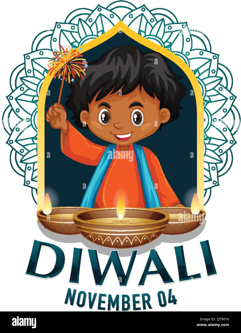 Happy Diwali Day Poster Design illustration Stock Vector Image & Art ...