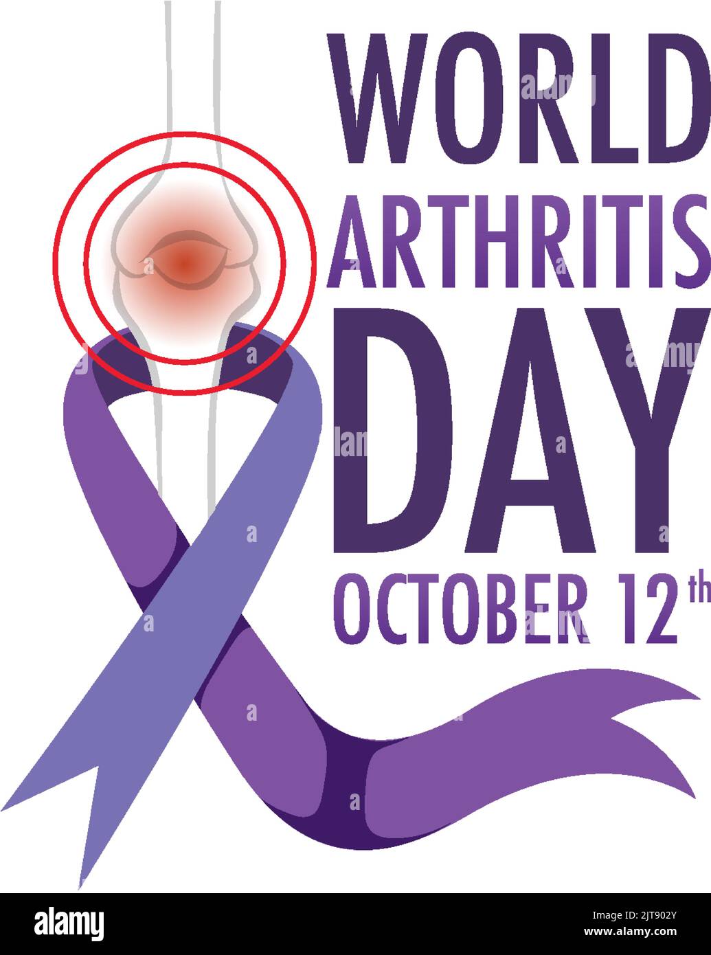 World Arthritis Day Poster Design illustration Stock Vector Image & Art ...