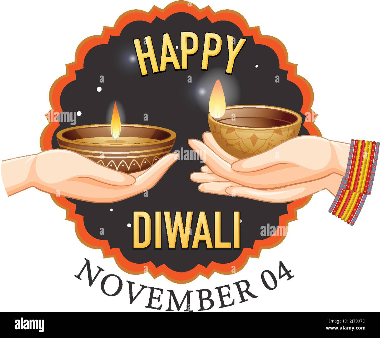 Happy Diwali Day Poster Design illustration Stock Vector Image & Art ...