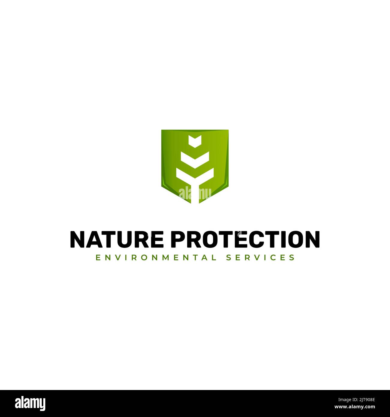 Minimalist and modern logo design for nature shield. tree shield logo ...