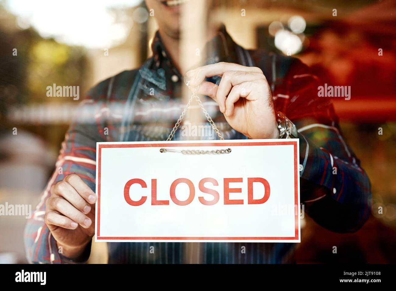 Hanging open sign hi-res stock photography and images - Alamy