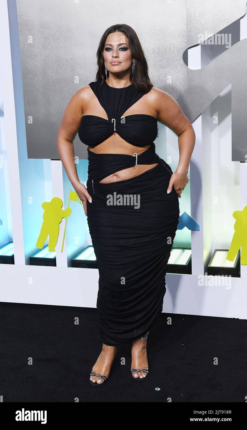 Newark, USA. 28th Aug, 2022. Ashley Graham attends the 2022 MTV VMAs at ... Newark, USA. 28th Aug, 2022. Ashley Graham attends the 2022 MTV VMAs at ...