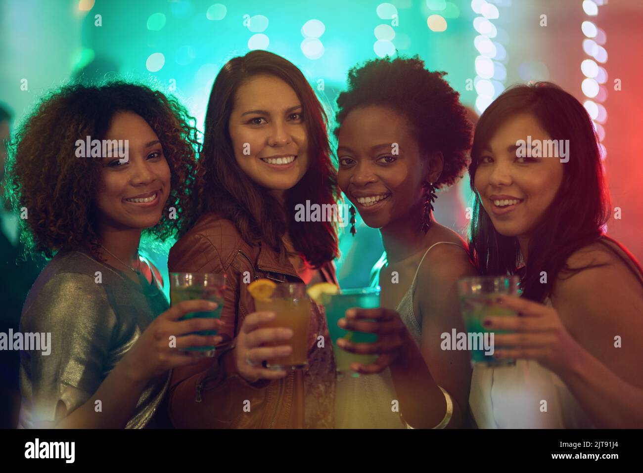 Group of women night hi-res stock photography and images - Alamy