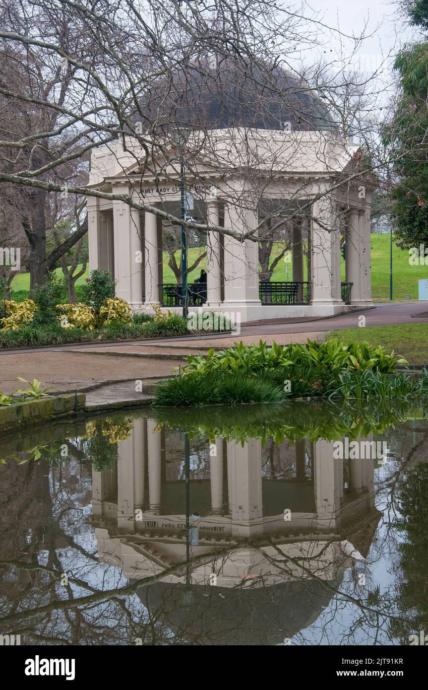Janet Lady Clarke Rotunda, Queen Victoria Gardens, Melbourne, Victoria ...