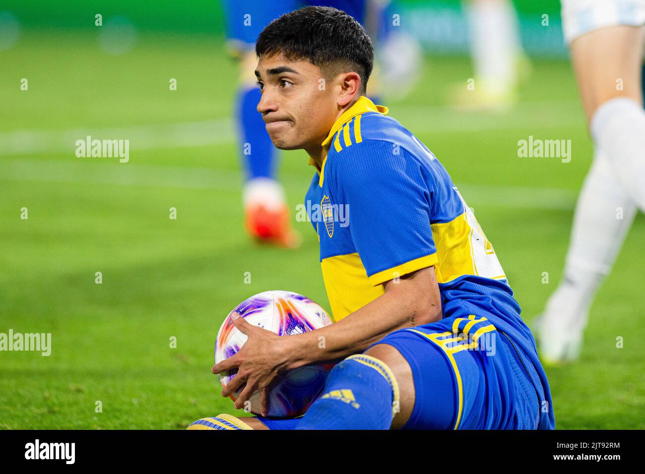 Buenos Aires, Argentina. 28th Aug, 2022. Luca Langoni of Boca Juniors ...