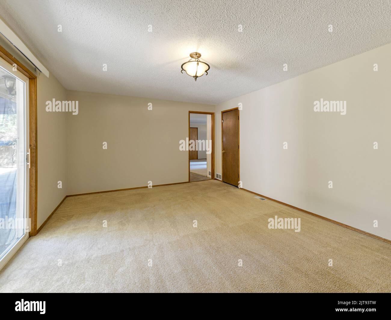 Modern residential empty living room interior Stock Photo - Alamy