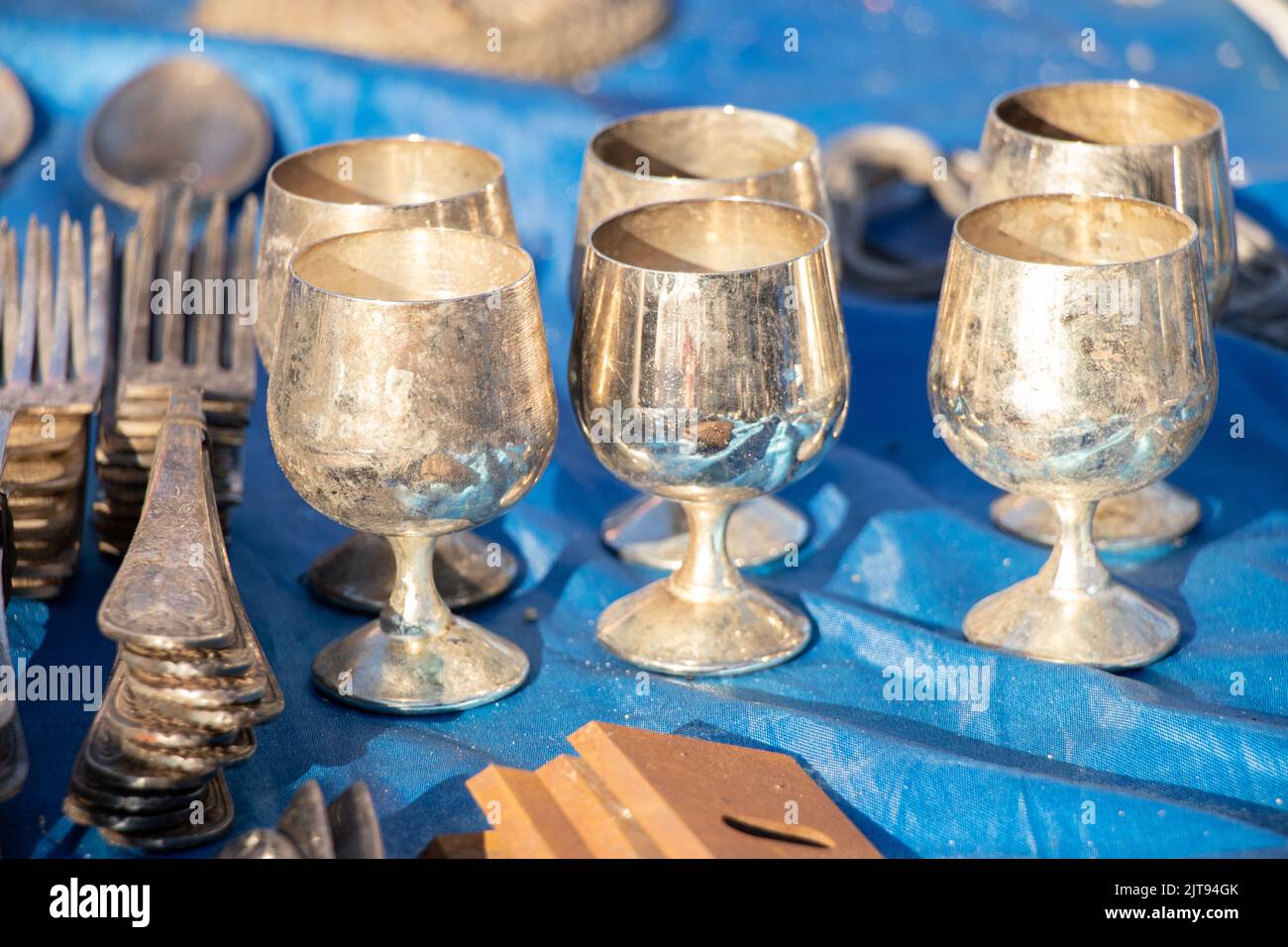 Silverware collection hi-res stock photography and images - Alamy