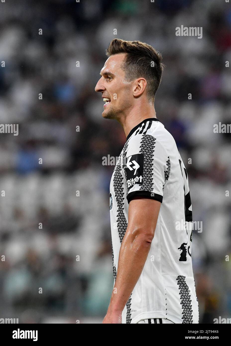 Arkadiusz Milik of Juventus FC reacts during the Serie A 2022/23 match ...