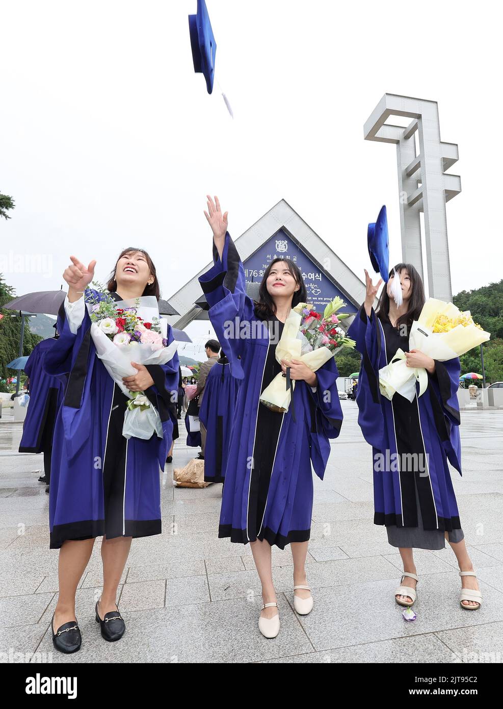 Seoul, South Korea. 29th Aug, 2022. 29th Aug, 2022. Graduation ceremony ...